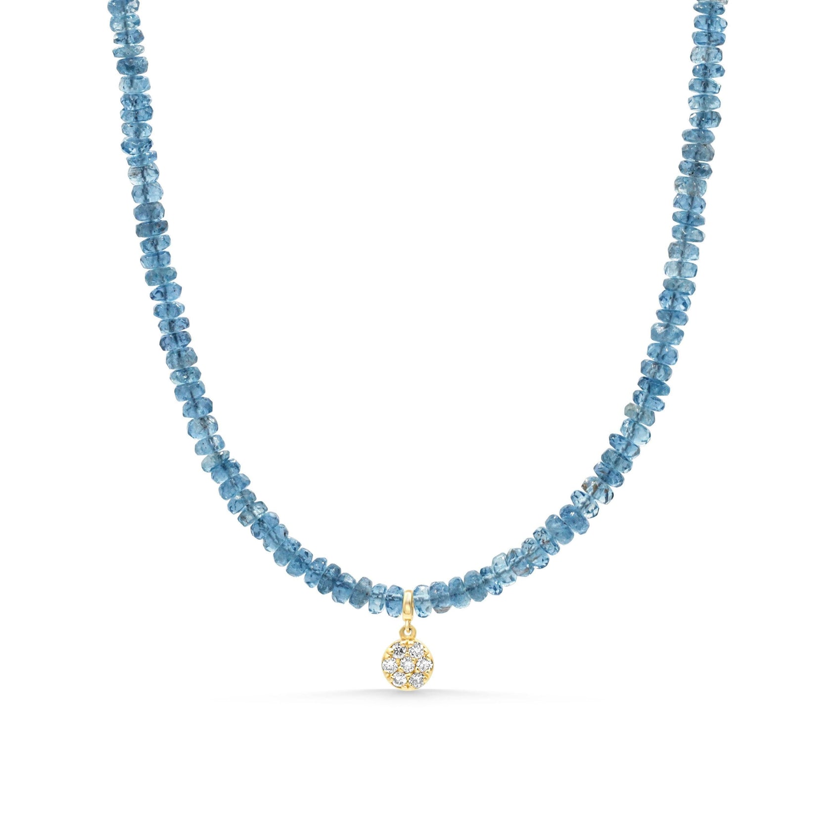 Santa Maria Aquamarine Diamond Necklace – Earthly Abundance